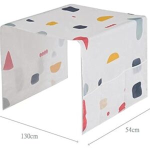 NA Waterproof Refrigerator dust Cover Refrigerator Cover Household Refrigerator top Refrigerator Cover Storage Bag Cut Off Flower