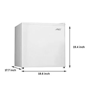 Birsppy King 1.1 cu ft Upright Freezer AUFM011AEW, White