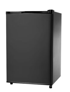 rca-igloo 4.5 cubic foot fridge, black