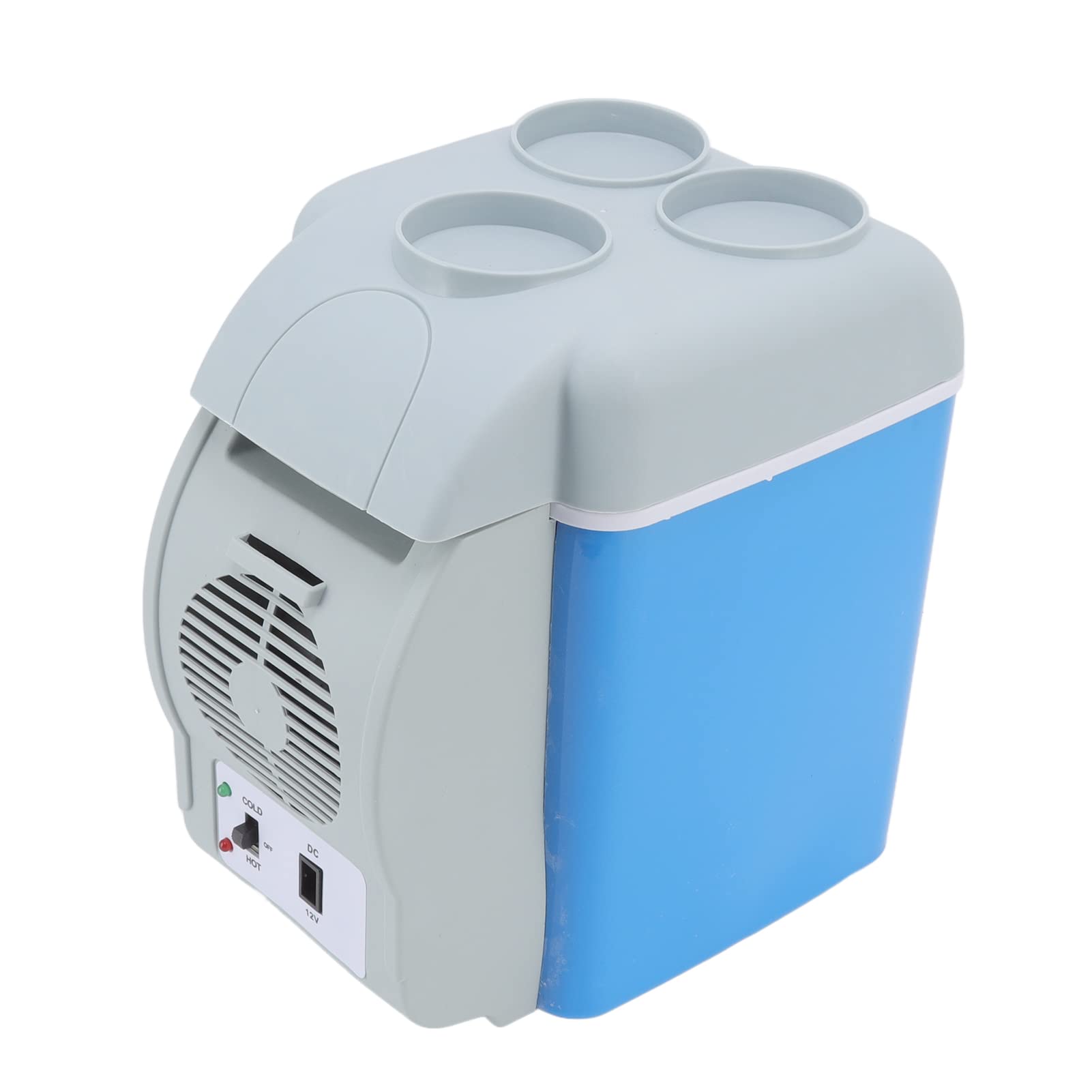 Gugxiom 12V Personal Thermoelectric Cooler/Warmer, 7.5L DC Portable Refrigerators, Mini Car Fridge, for Skincare, Beverage, Food, Cosmetics, Home, Dorm, Office and Car