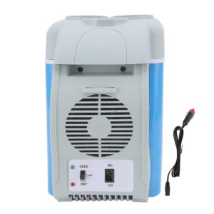 Gugxiom 12V Personal Thermoelectric Cooler/Warmer, 7.5L DC Portable Refrigerators, Mini Car Fridge, for Skincare, Beverage, Food, Cosmetics, Home, Dorm, Office and Car