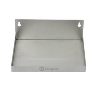 "Kegco SEWM-86 8"" Wall Mount Drip Tray - No Drain", Stainless Steel (1)