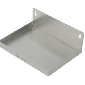 "Kegco SEWM-86 8"" Wall Mount Drip Tray - No Drain", Stainless Steel (1)