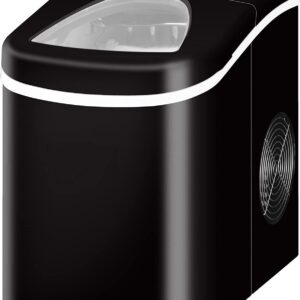 EJFC 26lb. Portable Countertop Ice maker, Black