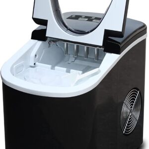 EJFC 26lb. Portable Countertop Ice maker, Black