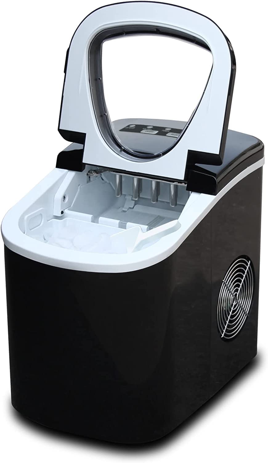 EJFC 26lb. Portable Countertop Ice maker, Black