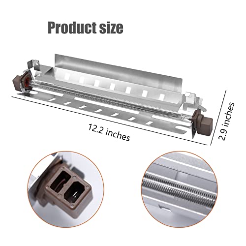 Lidscura WR51X10055 Refrigerator Defrost Heater WR55X10025 Refrigerator Temperature Sensor WR50X10068 Refrigerator Defrost Thermostat Replacement for GE Kenmore Refrigerators