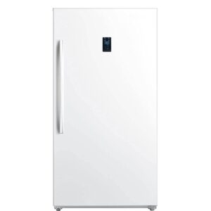 midea 17-cu. ft. upright convertible freezer in white