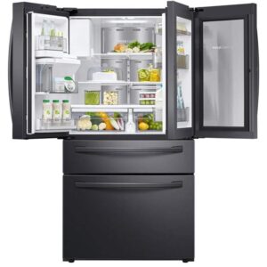 Samsung RF28R7351SG 27.8 Cu. Ft. Black Stainless 4-Door French Door Refrigerator