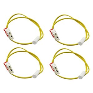 da32-10105r 4pcs defrost temperature sensor for da32-00006w samsung refrigerator rsg309aars/xaa-01,rb1855sl/xaa,rsg309aars/xaa-02,rs2777sl/xaa,rb2044sw/xaa