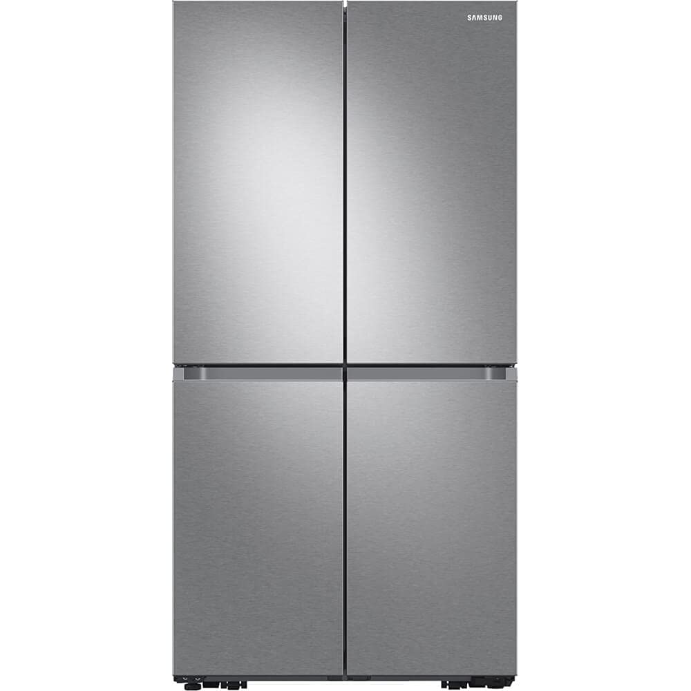 SAMSUNG 23 Cu Ft Smart Counter Depth 4-Door Flex Refrigerator w/ AutoFill Water Pitcher, Dual Ice Maker, Energy Star Certified, RF23A9071SR/AA, Fingerprint Resistant Stainless Steel