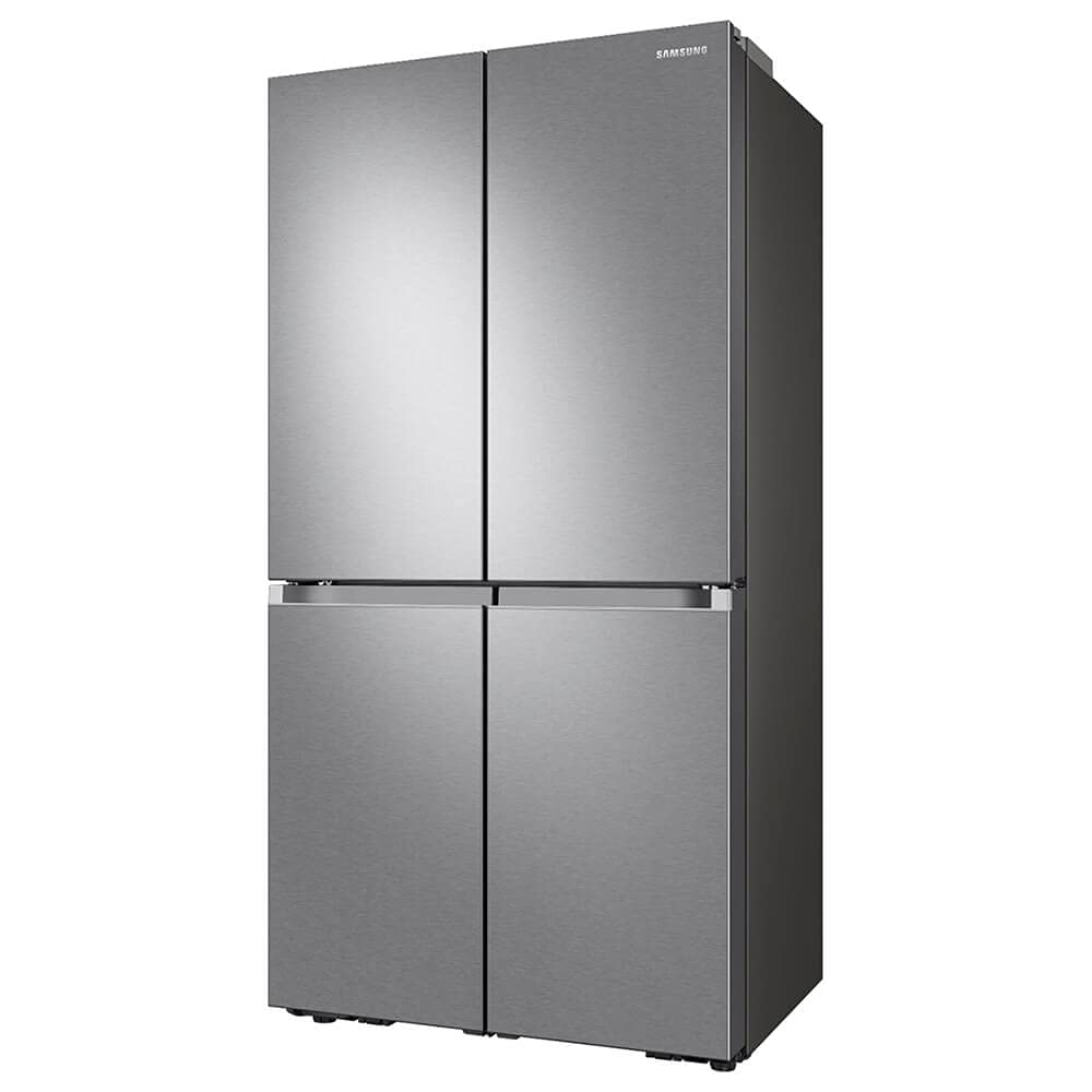 SAMSUNG 23 Cu Ft Smart Counter Depth 4-Door Flex Refrigerator w/ AutoFill Water Pitcher, Dual Ice Maker, Energy Star Certified, RF23A9071SR/AA, Fingerprint Resistant Stainless Steel