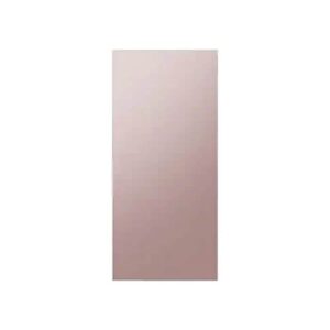 samsung raf18duuqh bespoke 4-door flex(tm) refrigerator panel in champagne rose steel - top panel