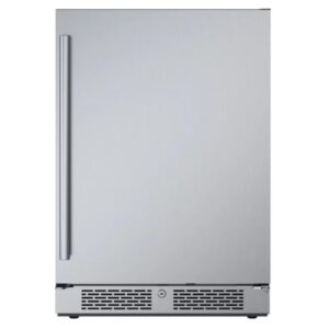 Avallon AFR242SSODRH 24 Inch Wide 5.66 Cu. Ft. Built-In Compact Outdoor Refrigerator with Right Hinge