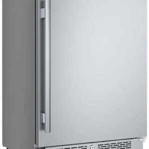 Avallon AFR242SSODRH 24 Inch Wide 5.66 Cu. Ft. Built-In Compact Outdoor Refrigerator with Right Hinge