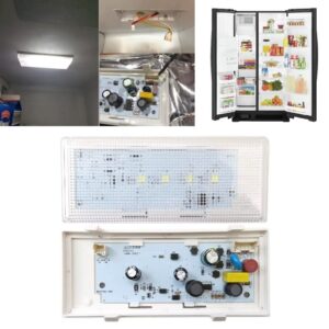 WPW10515058 (AP6022534) replaces W10515058 3021142 PS11755867 Refrigerator Freezer Led Light Replacement for WRS322FDAB05 REFRIGERATOR