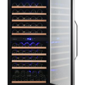 EdgeStar 101 Bottle 24" Built-In Dual Zone Wine Cooler