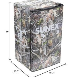 Sunex SUN32TTKANATI Mini Refrigerator with True Timber Kanati camo Print, 3.2 Cubic feet