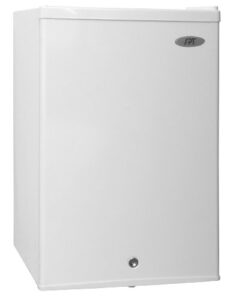 spt uf-214w: 2.1 cu.ft. upright freezer in white - energy star