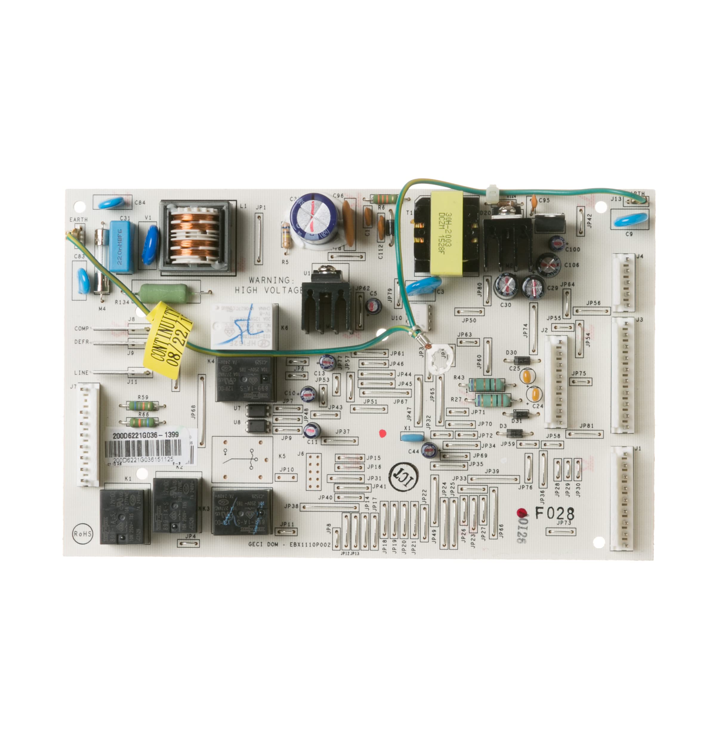 GE Appliances WR55X24347 Refrigerator Electronic Control Board