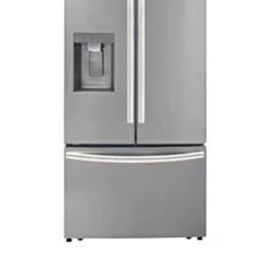 Winia 31 cu.ft French Door Refrigerator with Ice & Water Dispenser, Energy Star, Stainless Steel (WZBHD31ATE)