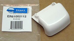 refrigerator door bar end cap retainer for whirlpool 61002112 ap6009957