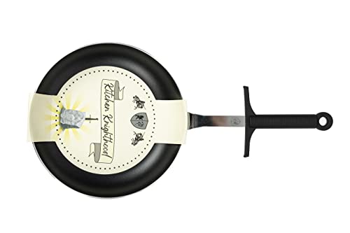 Kitchen Knighthood Eggslayer Sword Pan: 10-Inch Nonstick Frying Pan Skillet - Guy Gifts & Gifts for Men