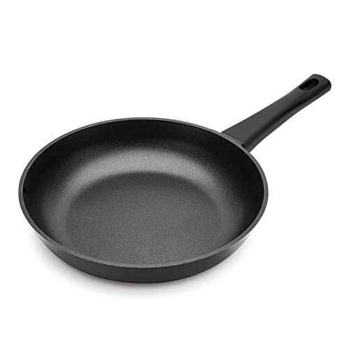 Sakuchi Nonstick Frying Pan 11 Inch, Skillet Non Stick for Induction Cooktop, Cooking Pan with Bakelite Handle, Black