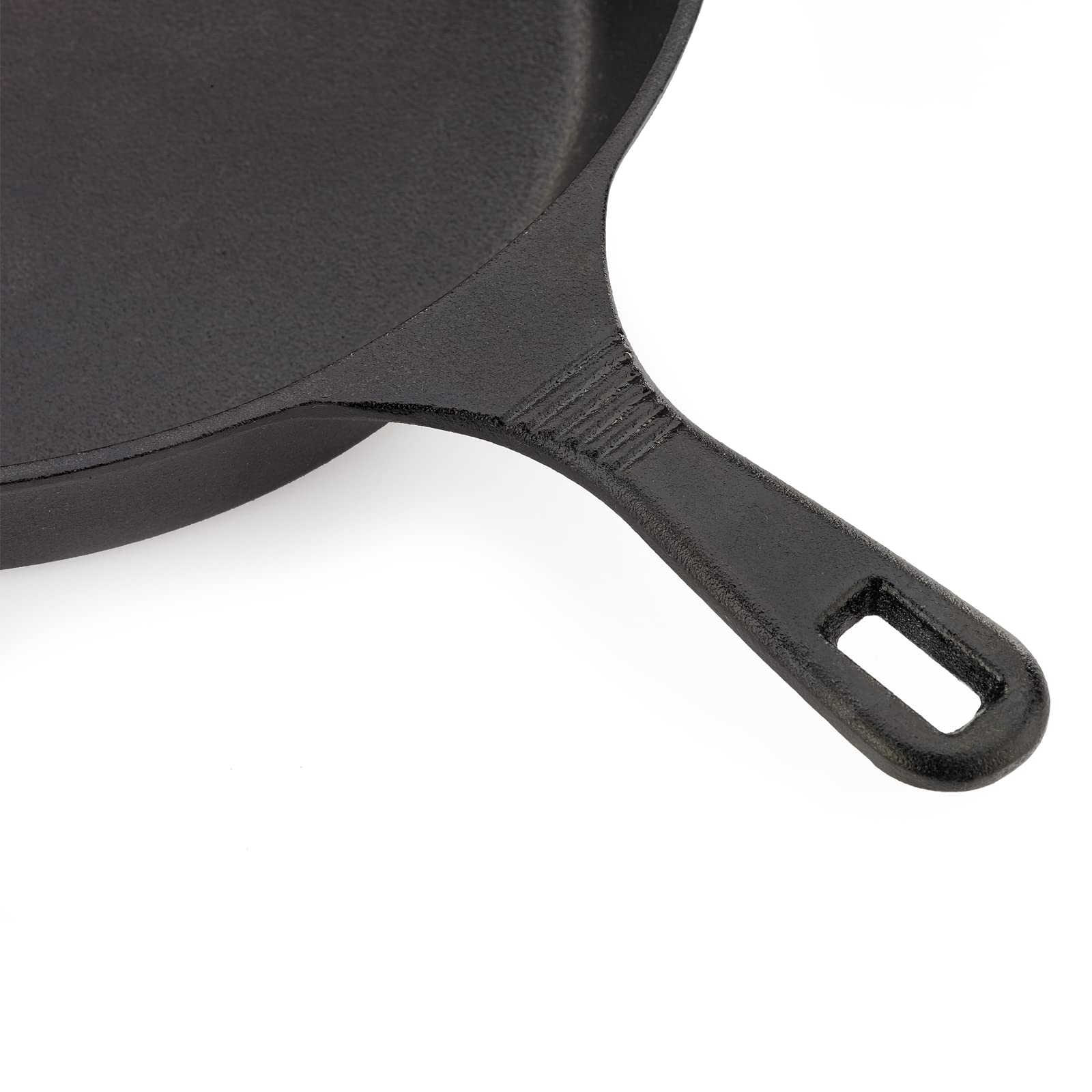 Mercer Culinary Pre-Seasoned Cast Iron Skillet, 12-Inch