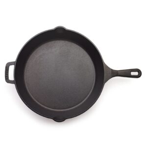 Mercer Culinary Pre-Seasoned Cast Iron Skillet, 12-Inch