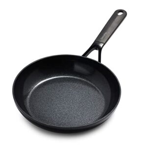 greenpan smartshape healthy ceramic nonstick, 9.5" frying pan skillet, pfas-free, induction, dishwasher safe, black