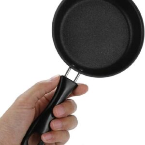 reiliva Egg Frying Pan Mini Nonstick Pan for Frying Eggs Pancake Skillets Omelet Pan 4.7-inch