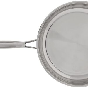 Cuisinart 722-24 10-Inch Chef's-Classic-Stainless-Cookware-Collection, Open Skillet & 722-20 8-Inch Chef's-Classic-Stainless-Cookware-Collection, 8", Open Skillet