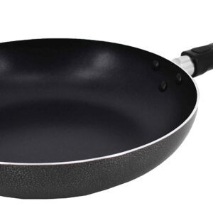 Uniware 7 Inch Frying Pan with Tempered Glass Cover, Non-Stick, Dishwasher Safe