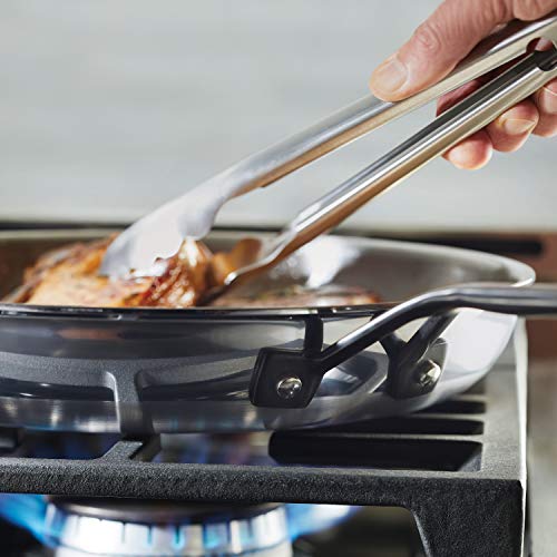 KitchenAid Polished Stainless Steel Frying Pan Set/Skillets