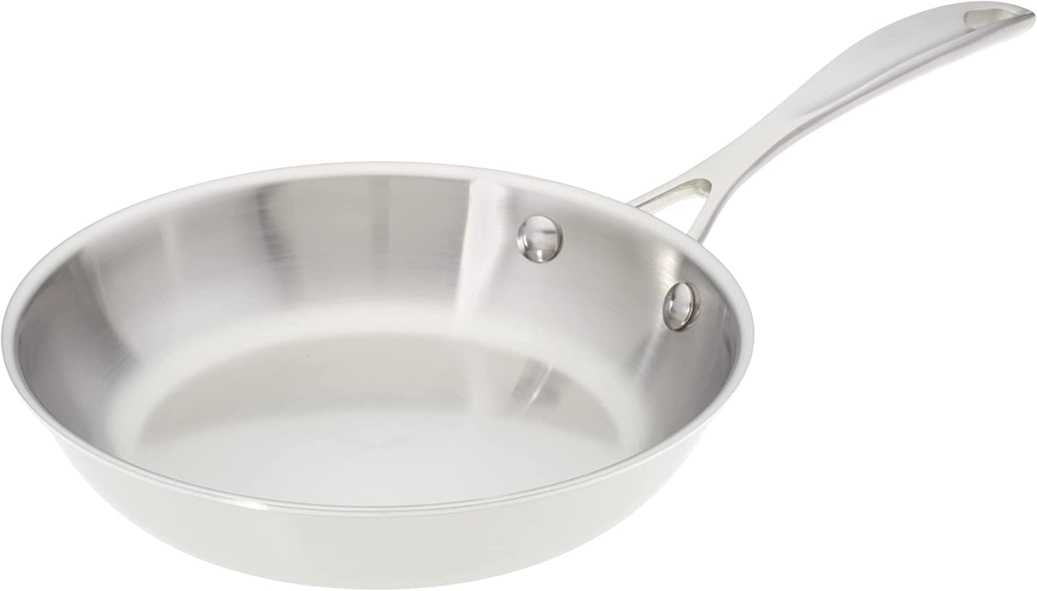 American Kitchen - 10 inch Stainless Steel Skillet & Frying Pan, Made In America