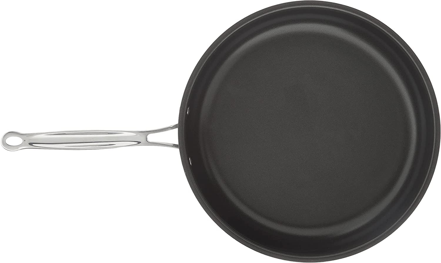 Cuisinart 622-30G Nonstick-Hard-Anodized, 12-Inch, Skillet w/Glass Cover & 622-30DF Chef's Classic 12-Inch Nonstick-Hard-Anodized, Deep Fry Pan w/Cover