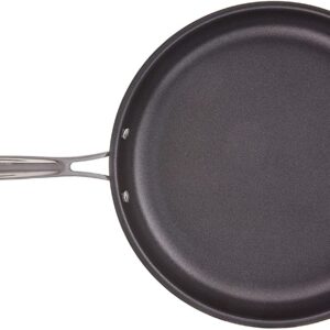 Cuisinart 622-30G Nonstick-Hard-Anodized, 12-Inch, Skillet w/Glass Cover & 622-30DF Chef's Classic 12-Inch Nonstick-Hard-Anodized, Deep Fry Pan w/Cover