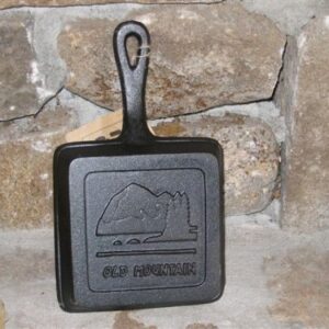 Old Mountain Pre Seasoned 5 x 3/4 Inch Square Skillet