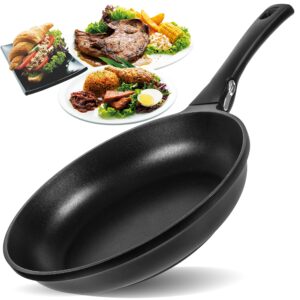 dokaworld frying pan nonstick 11 inch - big frying pan - induction frying pan detachable handle - large nonstick fry pan - large skillet fry pan - nonstick pan - aluminum stir fry pan