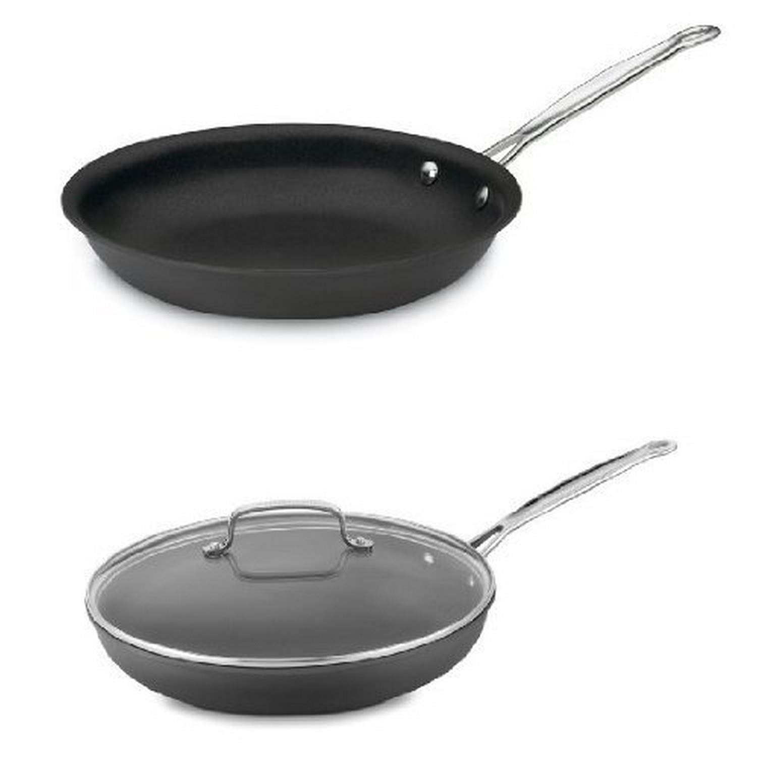 Cuisinart Hard-Anondized 12-Inch Skillet and 10-Inch Skillet Bundle