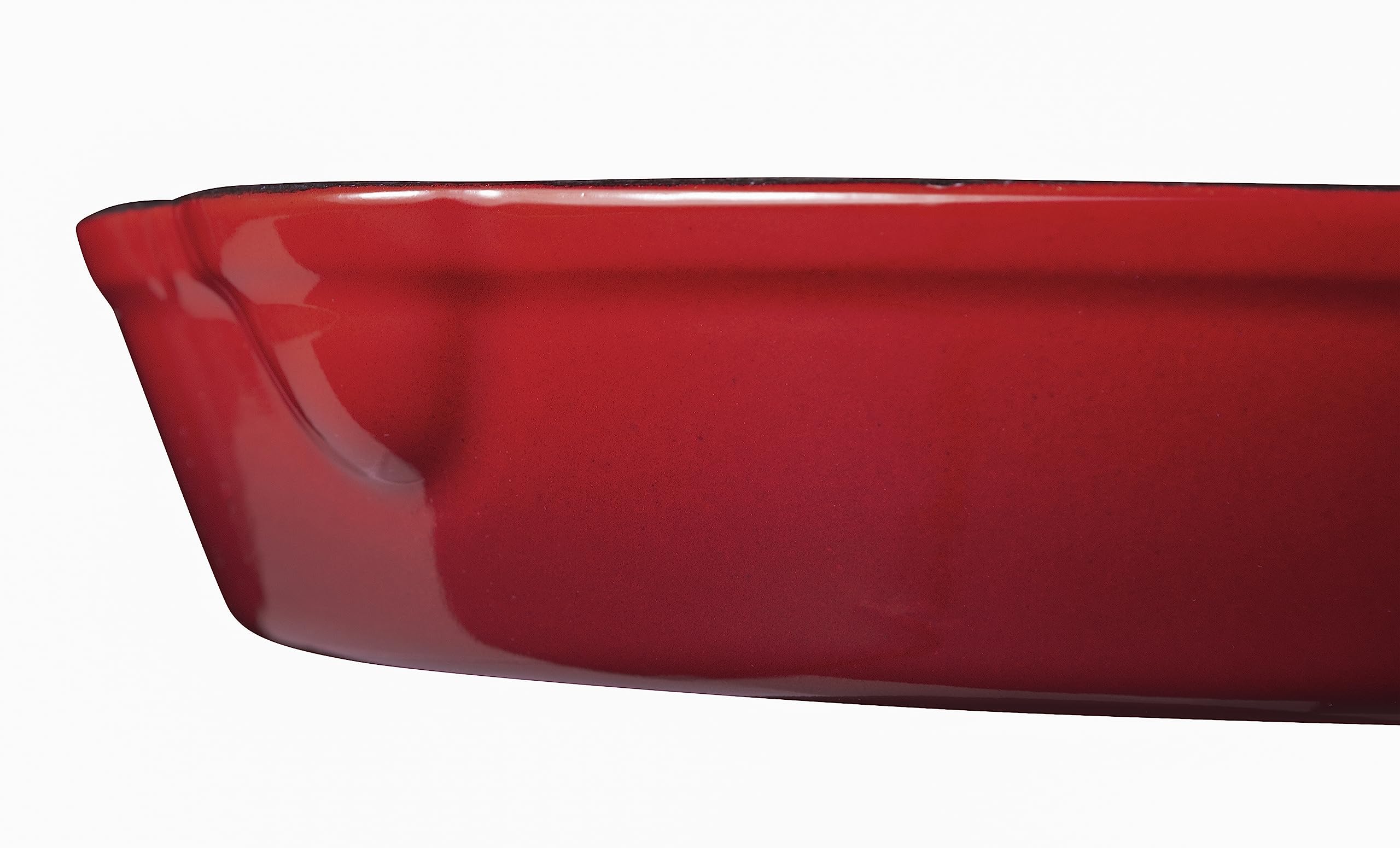 Eternal Living Enameled Cast Iron 8" Fry Pan Red