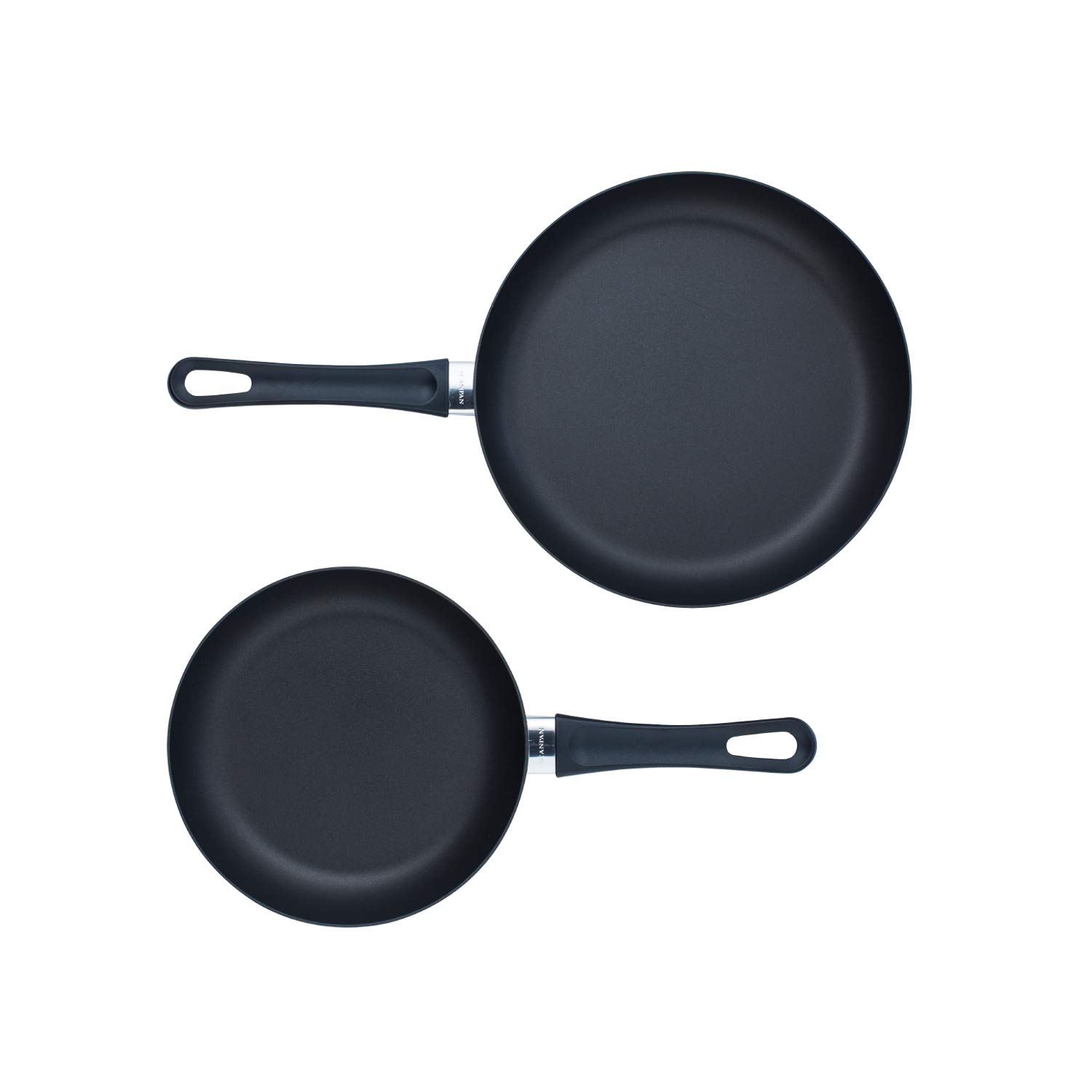 ScanPan Classic Black Recycled Aluminum 2-Piece Fry Pan Set