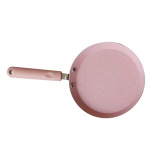 hemoton frying pan aluminum non-stick pan no stick pan crepe pan tortillas pan metal pans mini nonstick pan nonstick skillet non stick pan kitchen gadget pancake skillet pizza plate egg