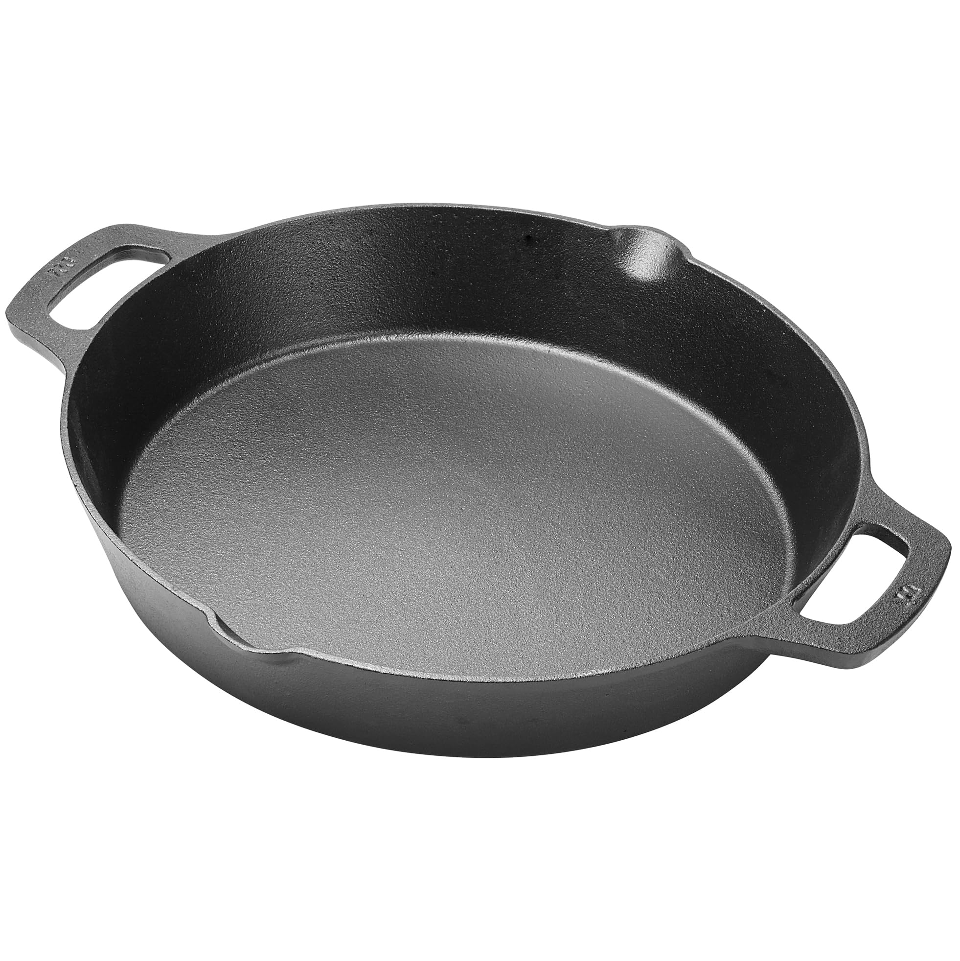 WINCO Cast Iron Skillet, Black , 12"