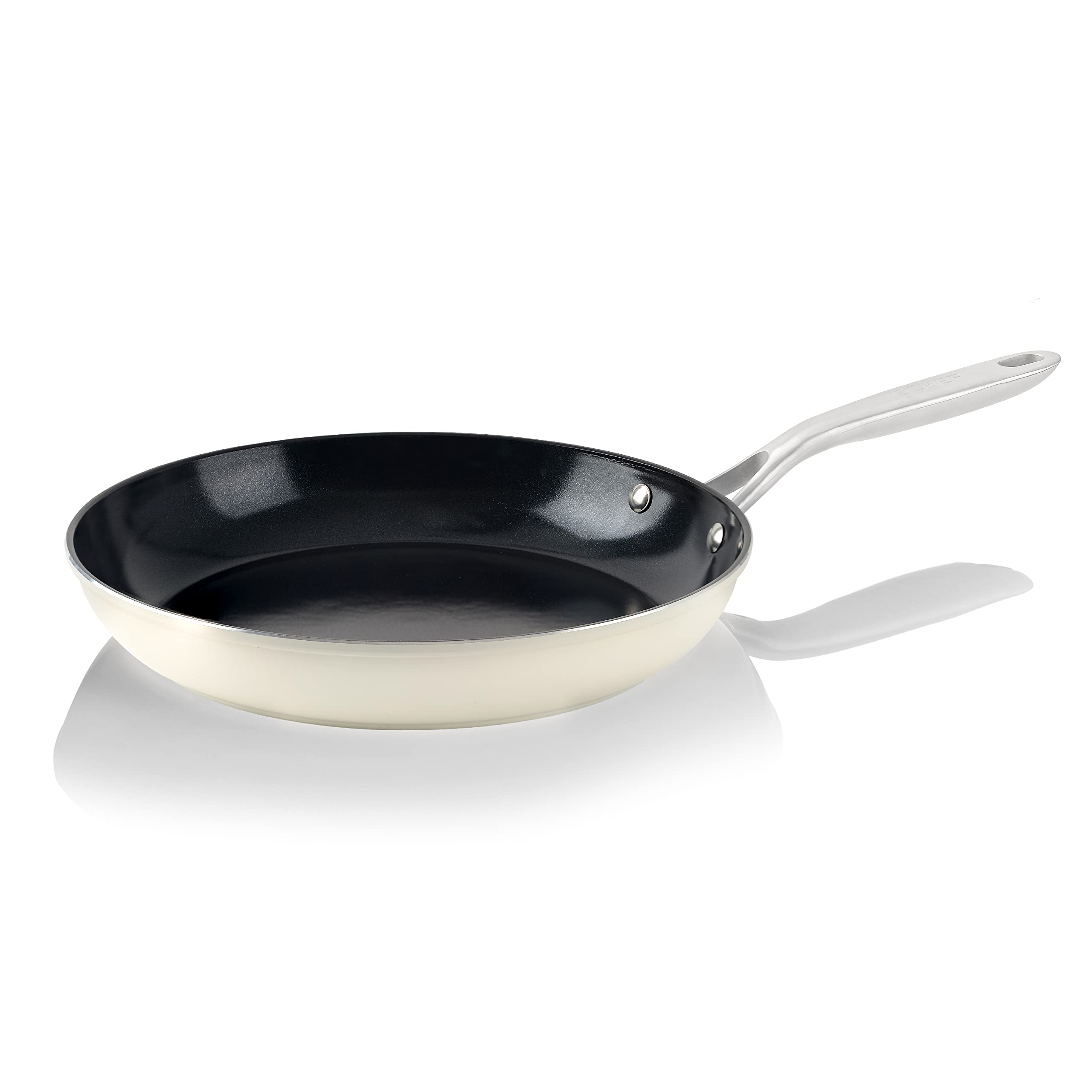 ValenCera by TeChef, Ceramic Nonstick Frying Pan Skillet Set, Nontoxic - Nontoxic - Free of PFAS, PFOA, PTFE (Frying Pan/Skillet Set, 8" and 12")