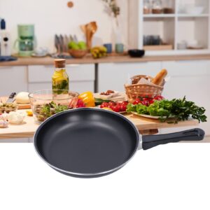 Hapivida Nonstick Fry Pan, Nonstick Skillet Multifunctional Stainless steel Cooking Pan, Durable Flat Bottom Pan for Cooking Eggs, Omelettes and More(25cm)