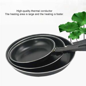 Hapivida Nonstick Fry Pan, Nonstick Skillet Multifunctional Stainless steel Cooking Pan, Durable Flat Bottom Pan for Cooking Eggs, Omelettes and More(25cm)