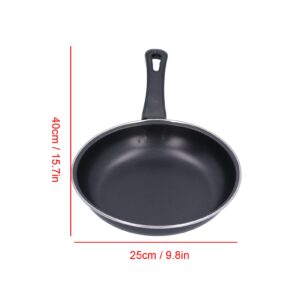 Hapivida Nonstick Fry Pan, Nonstick Skillet Multifunctional Stainless steel Cooking Pan, Durable Flat Bottom Pan for Cooking Eggs, Omelettes and More(25cm)