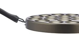 Patisse Pancake Aluminium Pan, Grey Metallic/Black